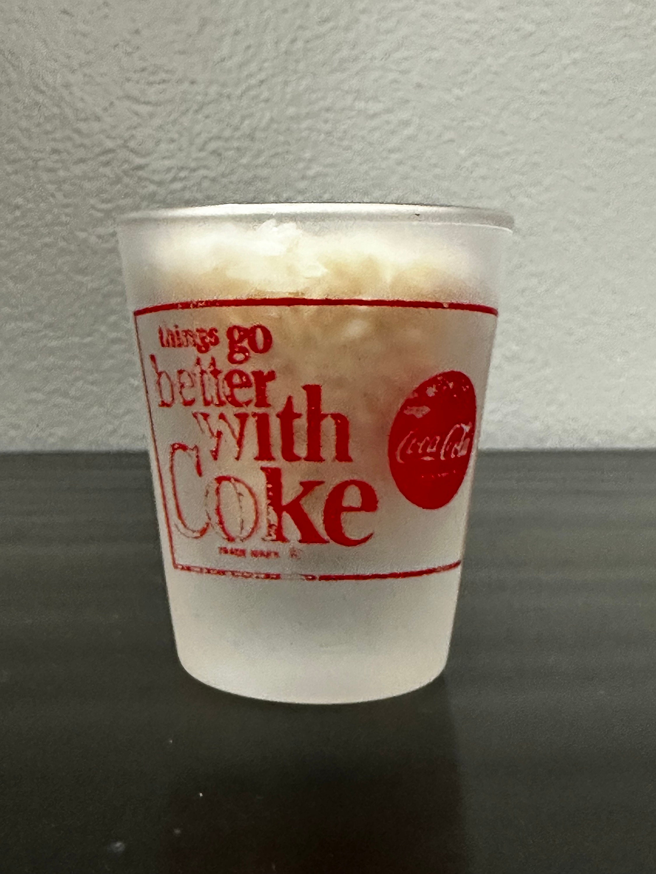 Vintage Coca Cola Shot Glass - Etsy