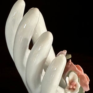 Vintage Porcelain Lady Hand Ring Holder/planter - Etsy