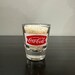 Vintage Coca Cola Shot Glass - Etsy