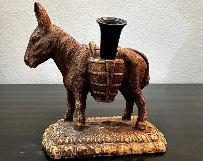 Vintage 1960s Donkey Desk Set Pen Holder - Etsy