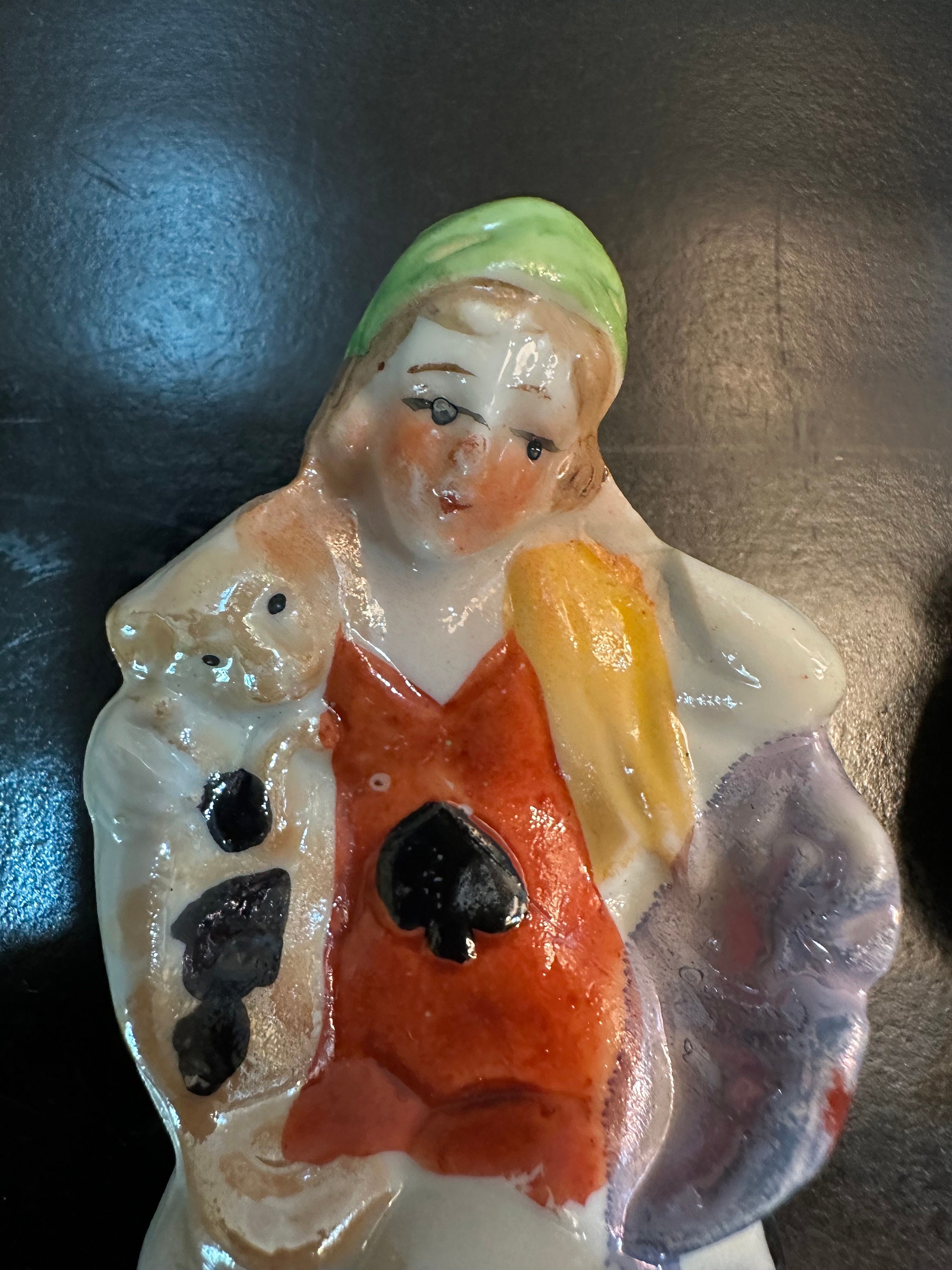 1950s Lusterware Pixie Clown Playing Card Ashtrays Set of 4 - Etsy