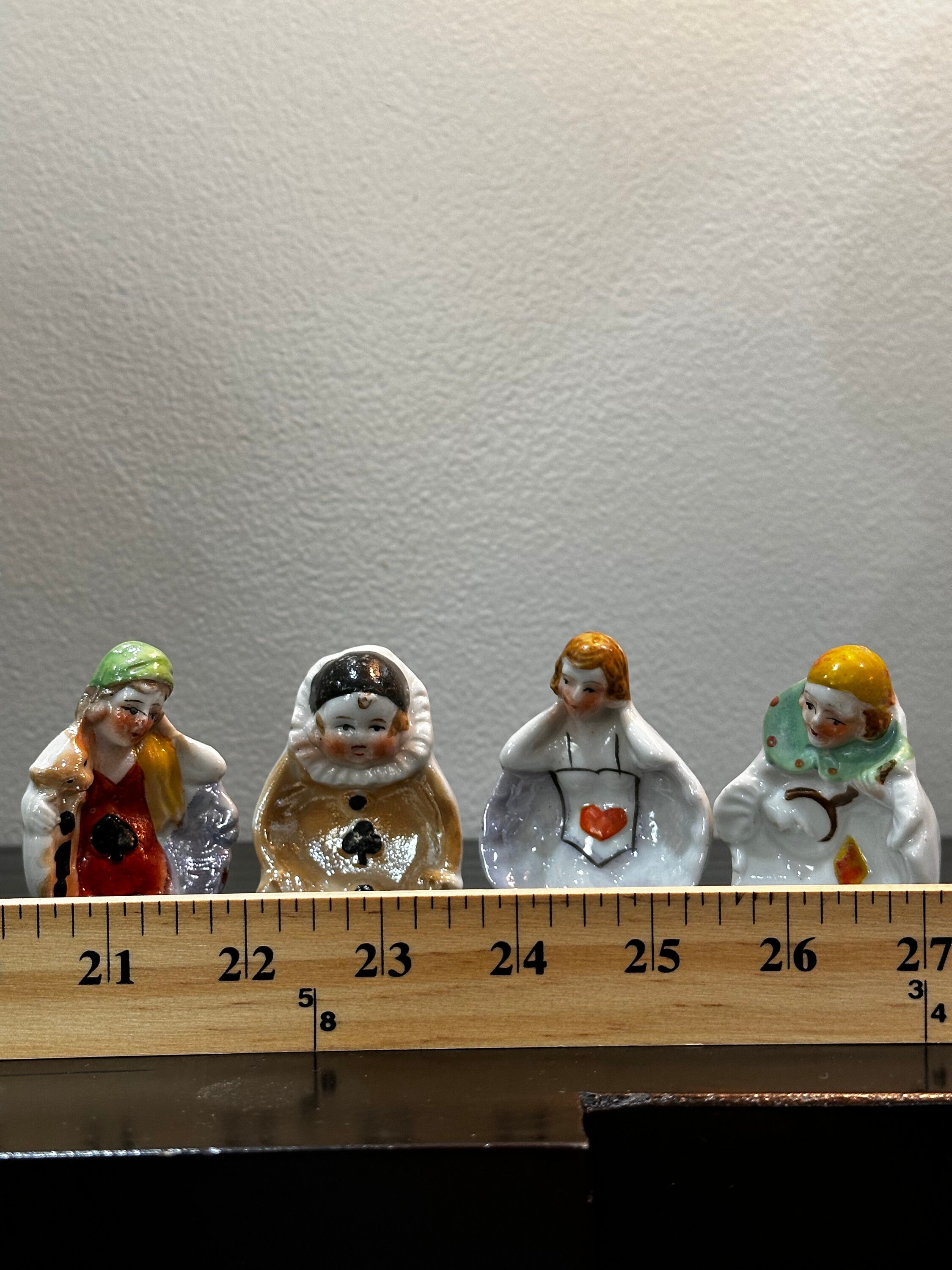 1950s Lusterware Pixie Clown Playing Card Ashtrays Set of 4 - Etsy