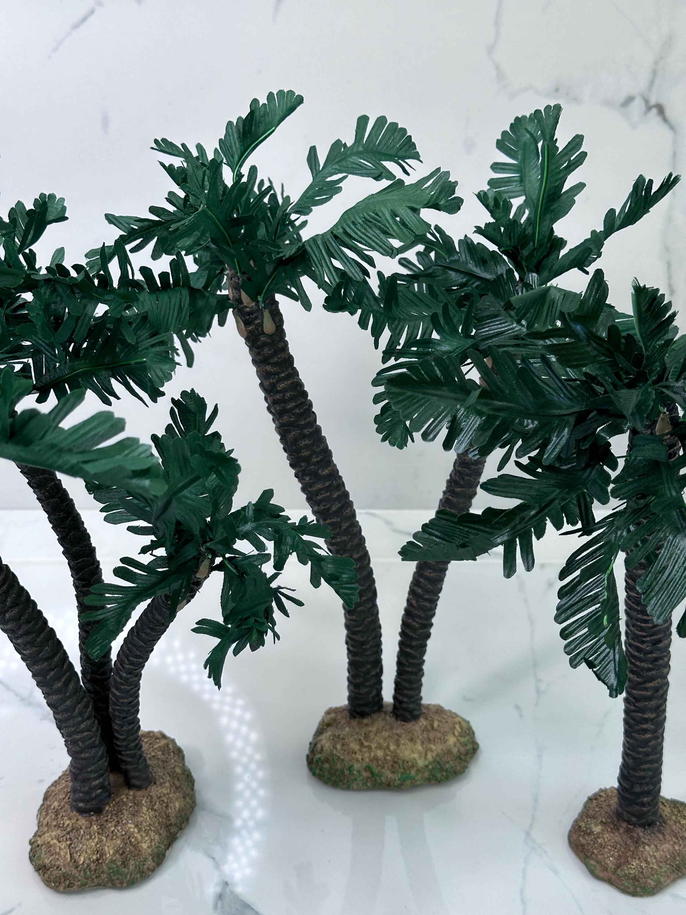 Fontanini Nativity Set of 3 Palm Trees - Etsy