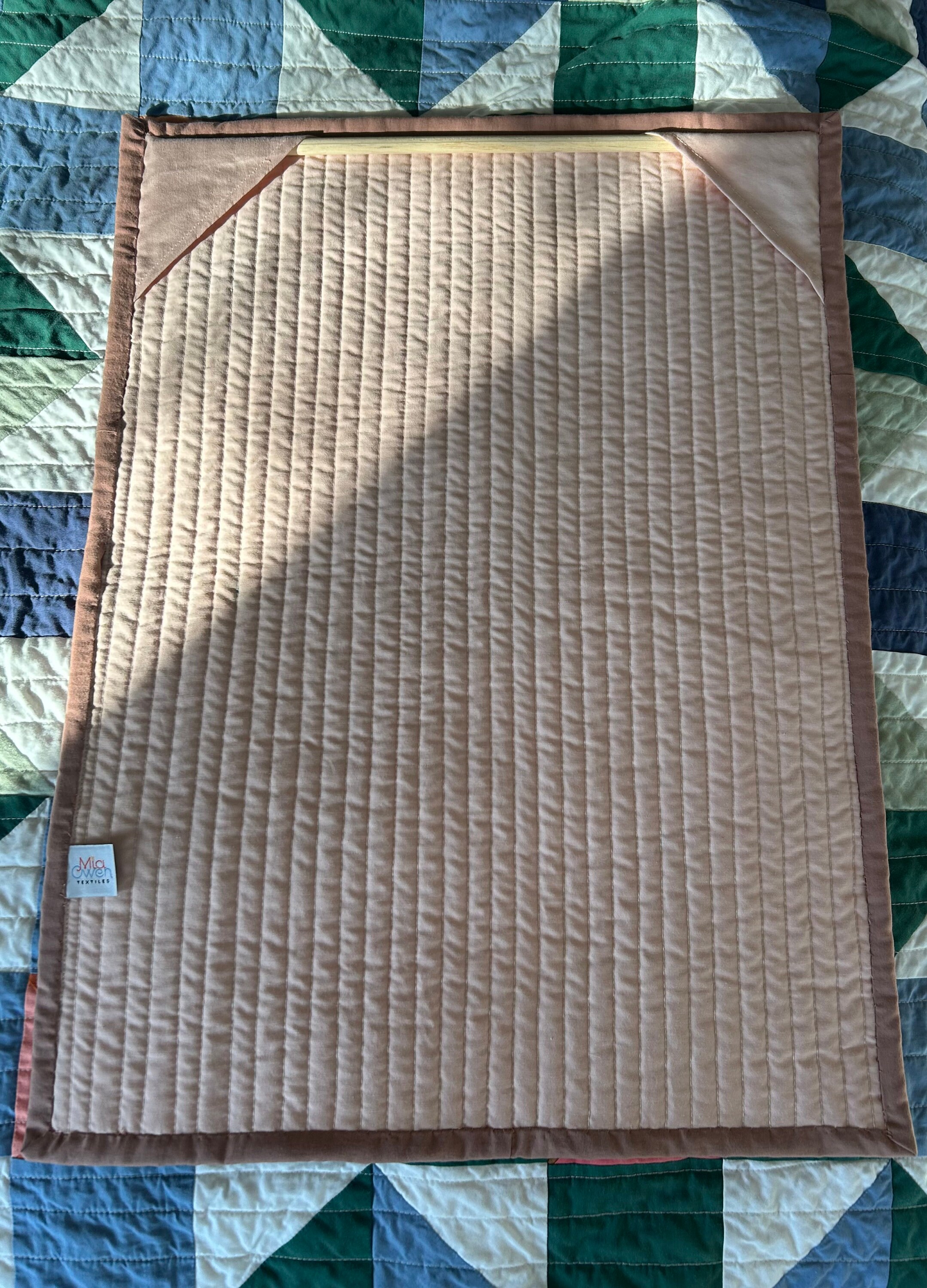 Modern Quilted Wall Hanging - Etsy