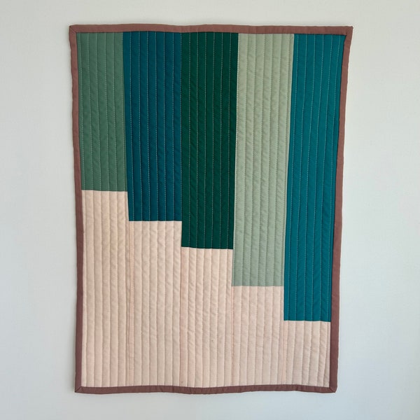 Modern Quilt Wall Hanging - Etsy