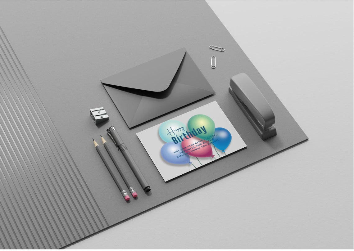 Printable Birthday Card, Happy Birthday Card Printable, Digital ...