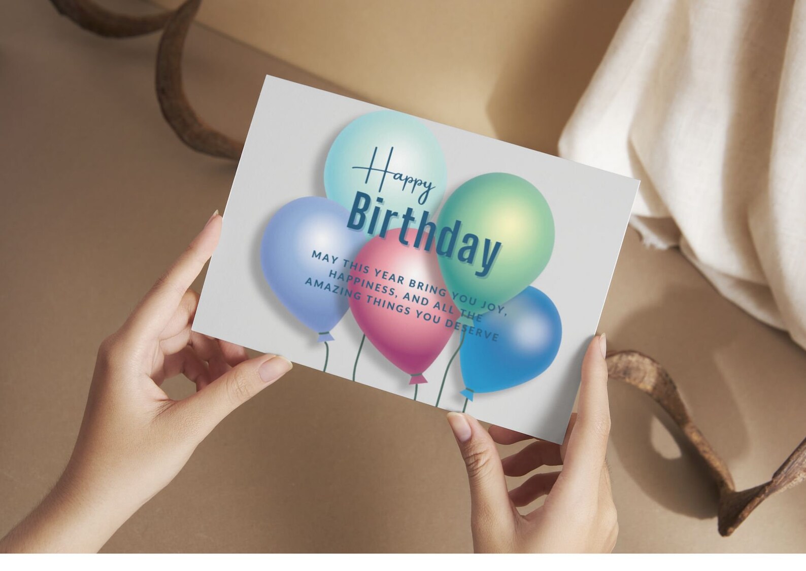 Printable Birthday Card, Happy Birthday Card Printable, Digital ...