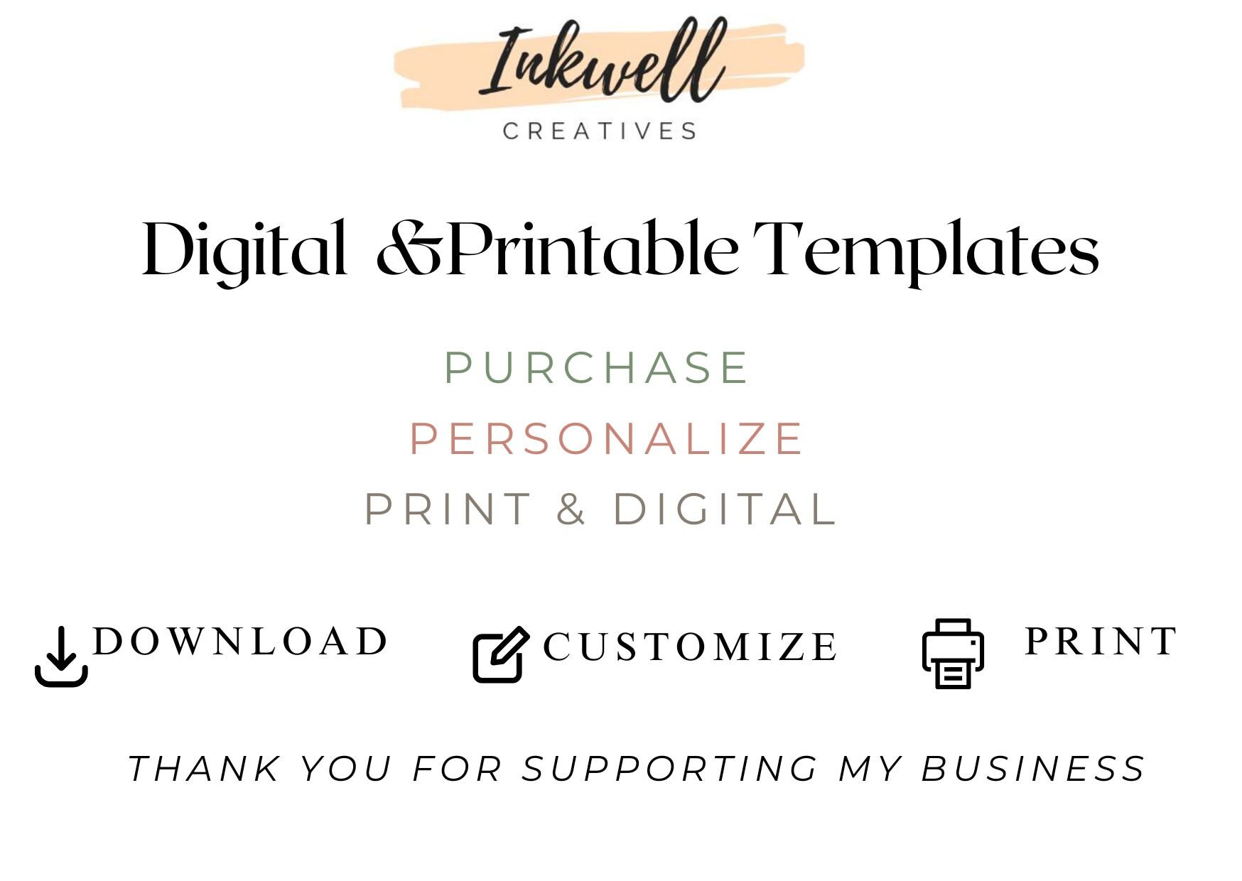 Happy Birthday Digital Printable Card Printable Card Digital Download ...