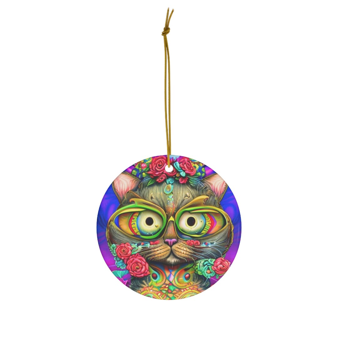 Mystical Magical World Empress Cat Flower Christmas Holiday - Etsy