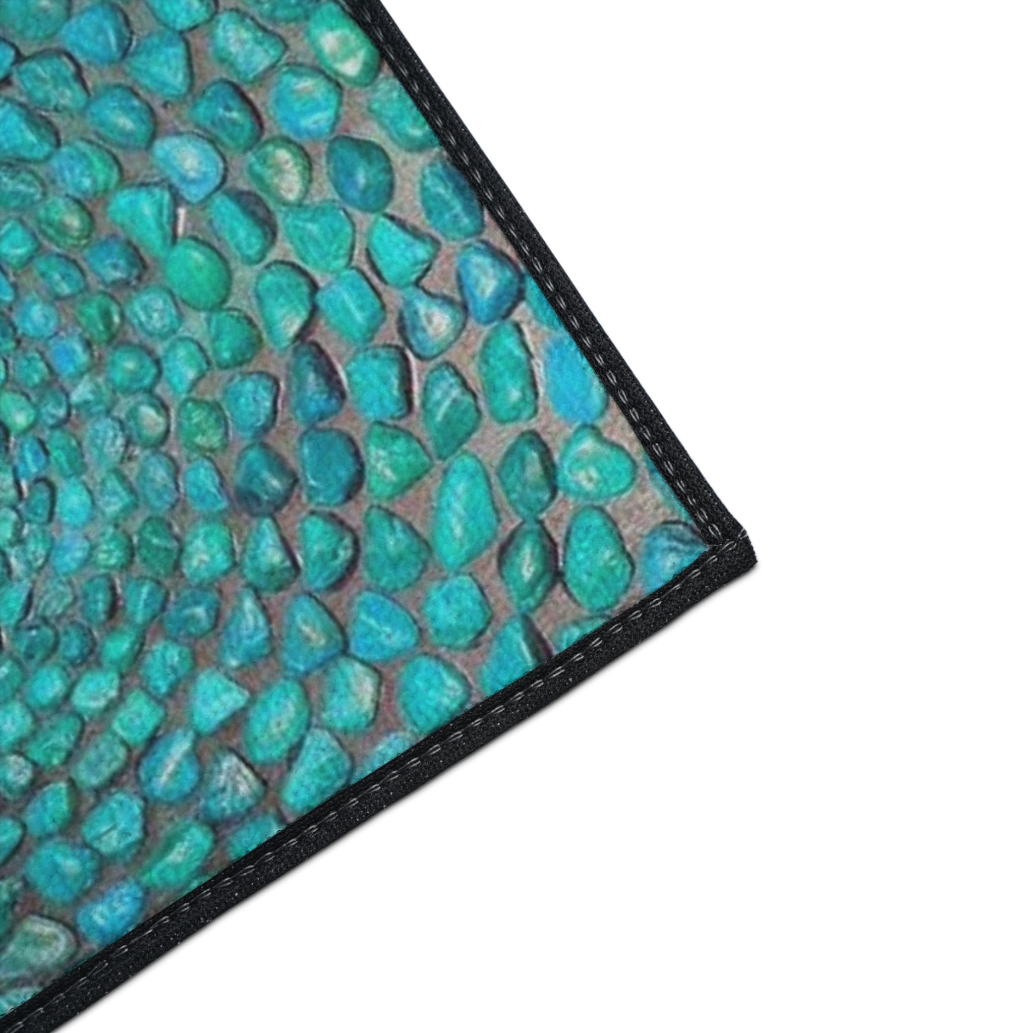 Turquoise Stone Heavy Duty Doormat - Etsy
