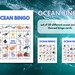 Ocean Animal Bingo Cards - Etsy