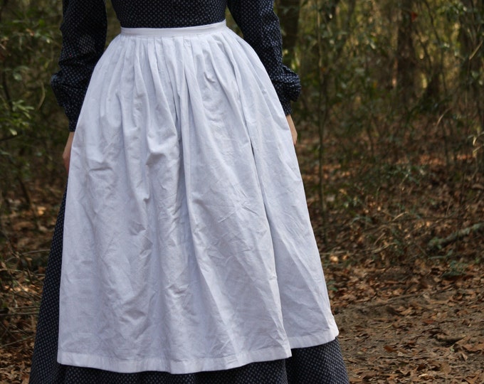 Plain Pleated Apron - Etsy