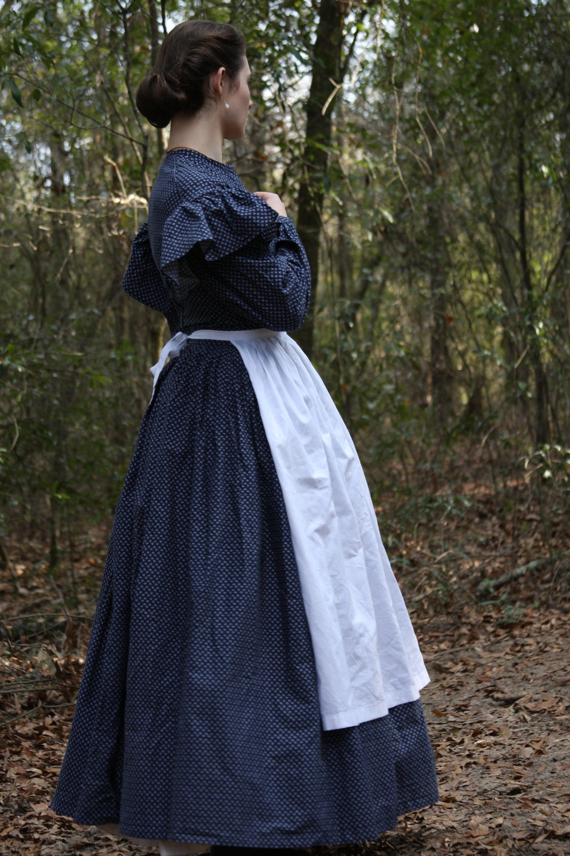 Plain Pleated Apron - Etsy