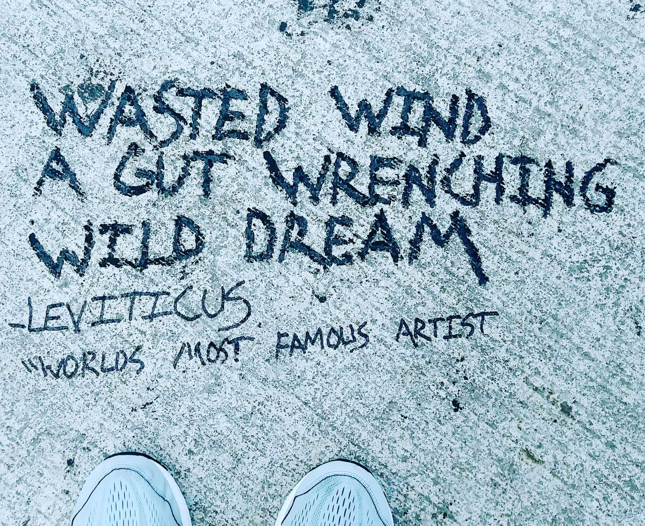 Poster Print Art Canvas Poetry Poem Street Poem My Original Sidewalk ...