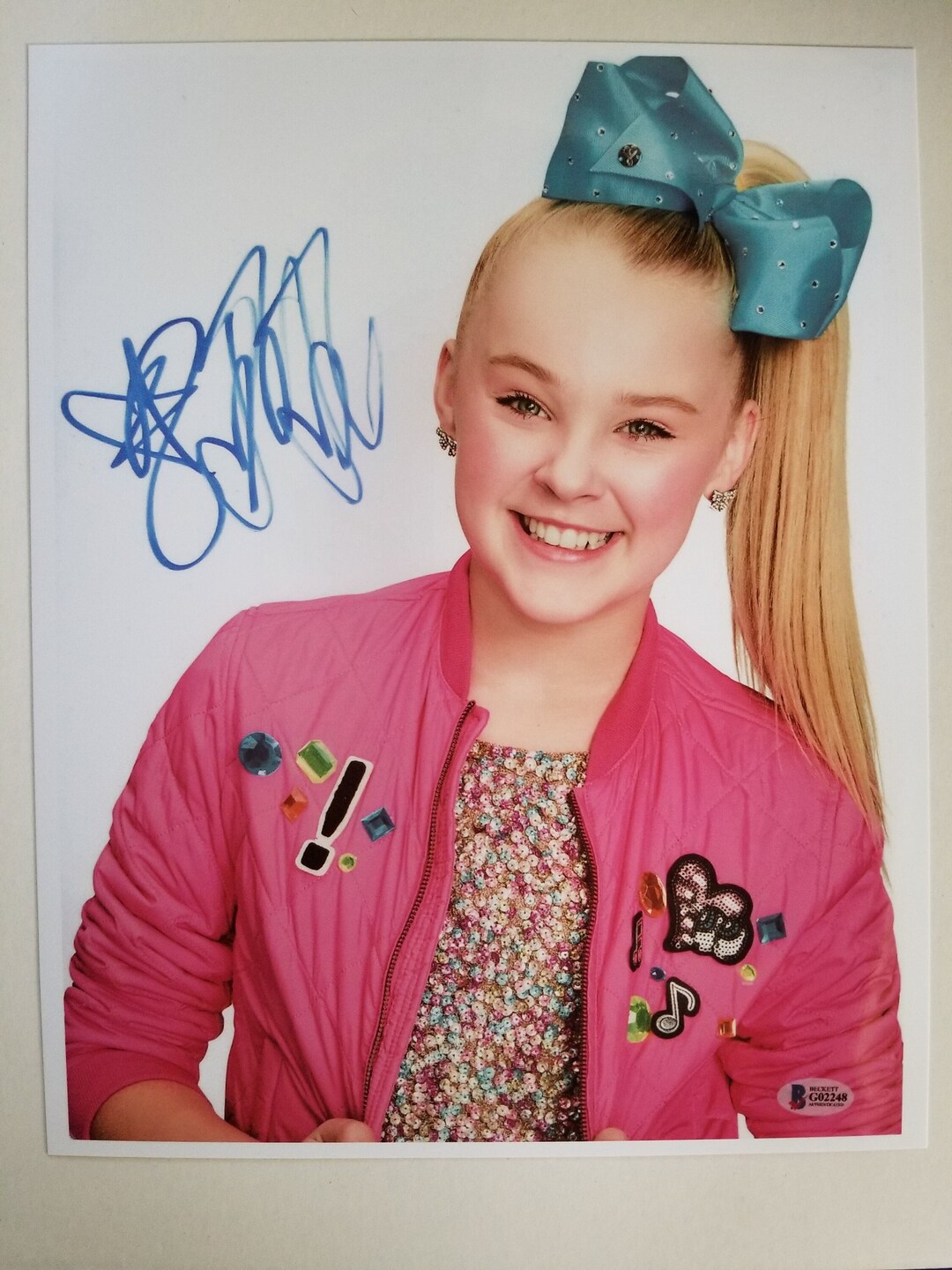 Jojo Siwa Signed 8x10 Photo RP - Etsy