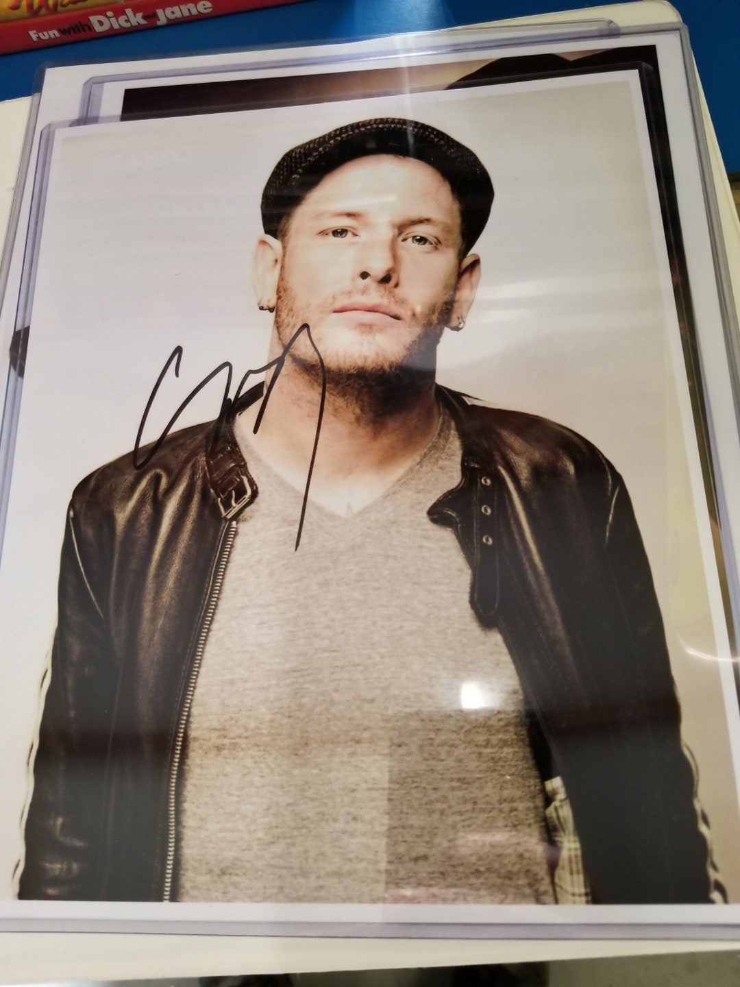 Corey Taylor Signed 8x10 Photo RP Stone Sour / Slipknot - Etsy