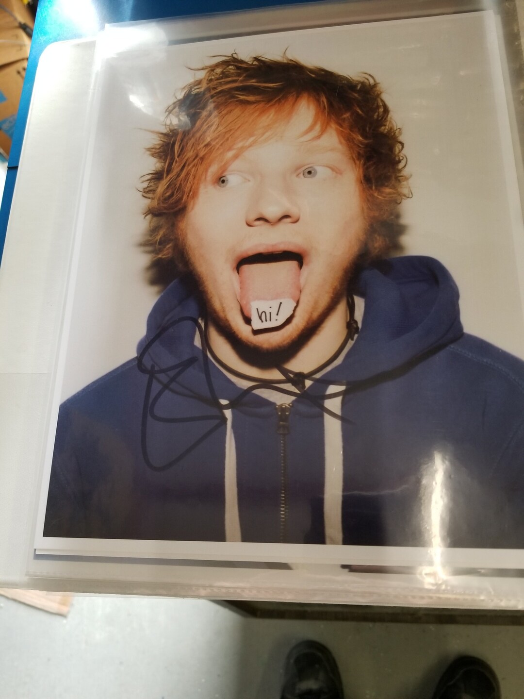 Ed Sheeran Signed 8x10 Photo RP - Etsy