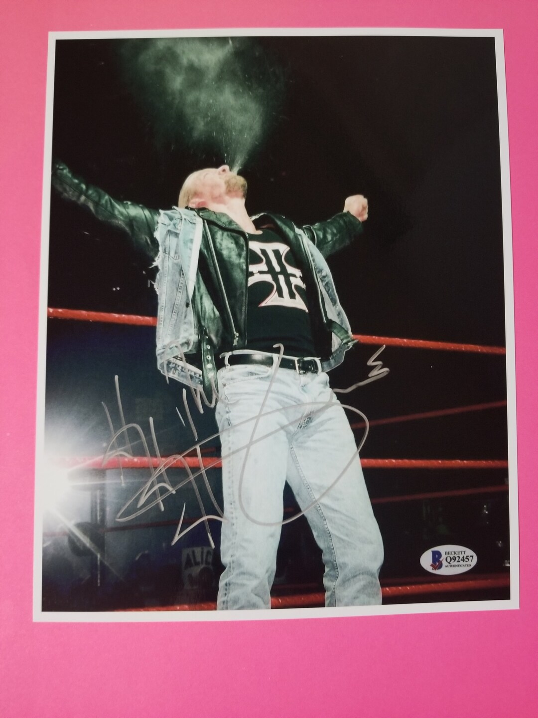 Triple H Signed 8x10 Photo RP WWE / WWF - Etsy