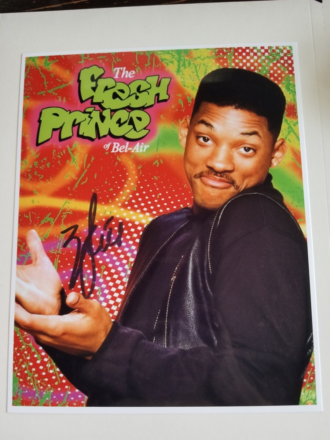Will Smith Signed 8x10 Photo RP - Etsy