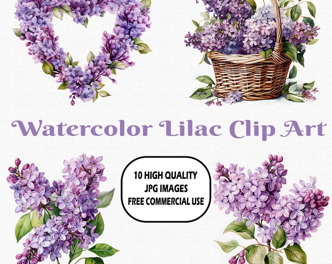 12 Lilac Clipart, Christian Cross Clipart, Ceremony Clipart, Purple ...
