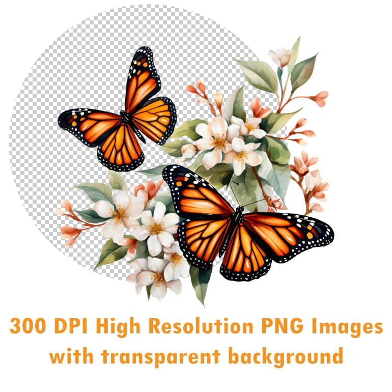 Watercolor Woodland Wildlife Clip Art, 70 High Quality (300 DPI) PNG ...