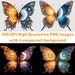 Sun and Moon Butterfly,16 PNG Images, Sublimation Butterfly Clipart ...