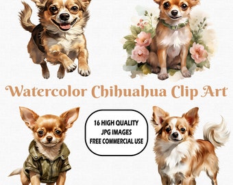 Watercolor Woodland Wildlife Clip Art, 70 High Quality 300 DPI PNG ...