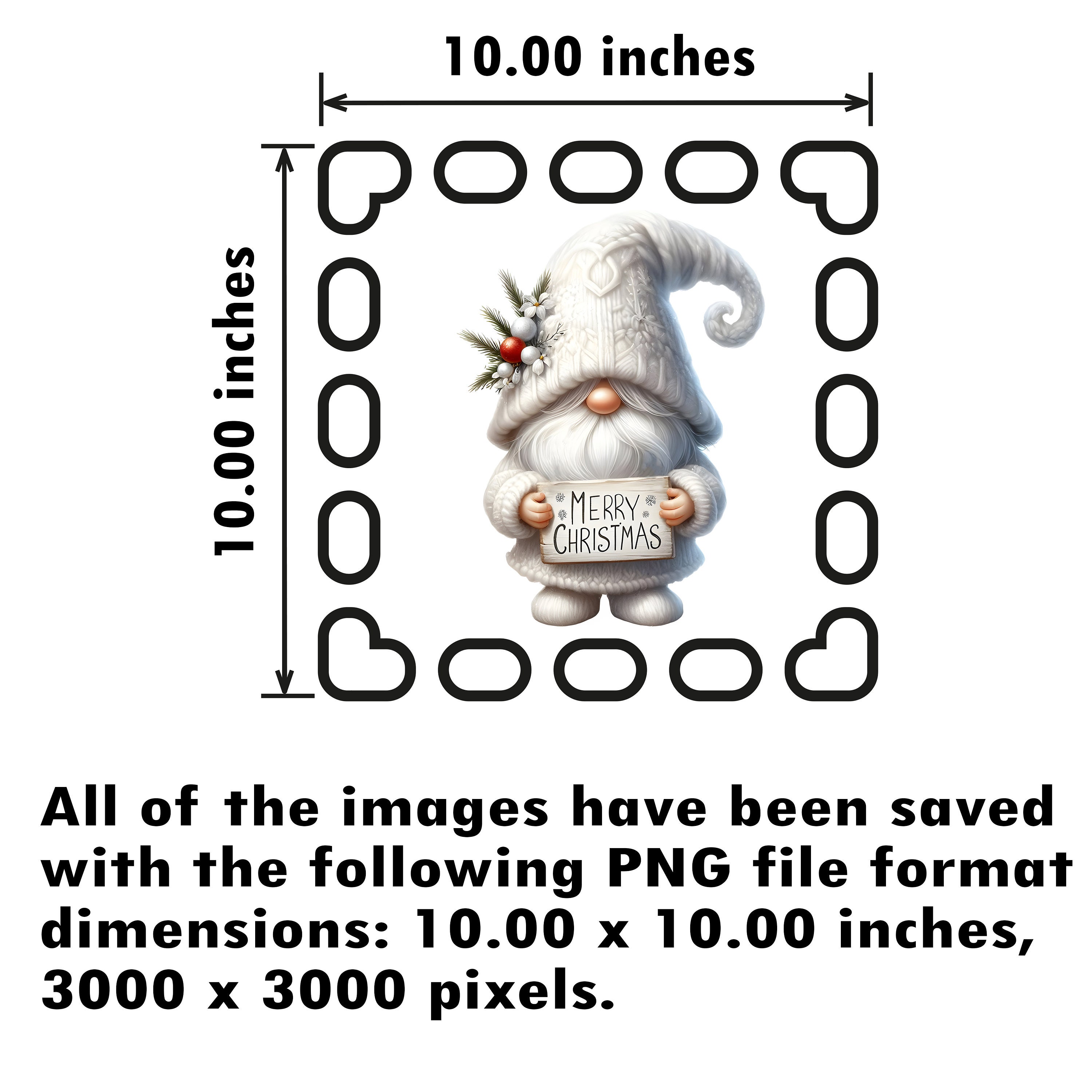 Festive Gnome Clipart, 32 (300 DPI) Png Images, Festive Gnome Png ...