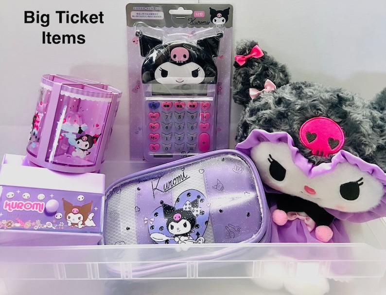 Kuromi Mystery Box Sanrio Mystery Set Kawaii Mystery Etsy