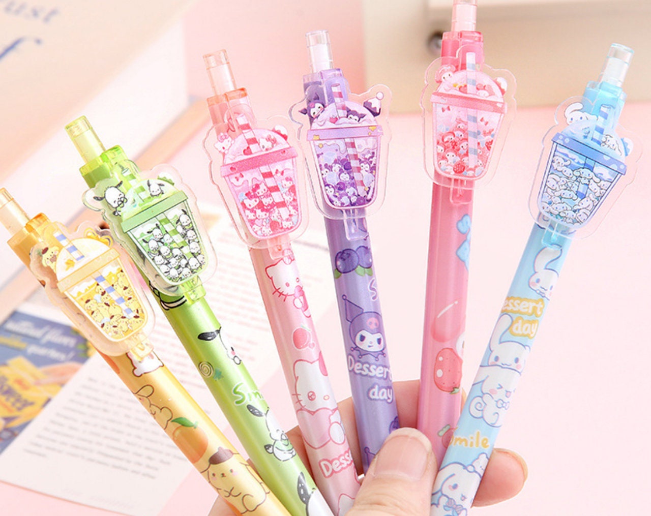 Sanrio Boba Pens Sanrio Characters Boba Pen Boba Pen Cute Boba Sanrio ...