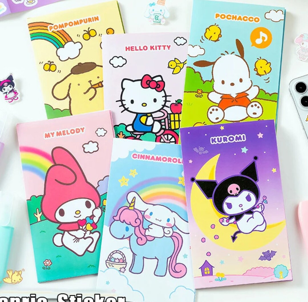 Sanrio Sticker Pack Sanrio Sticker Folder Cute Sanrio Stickers My ...