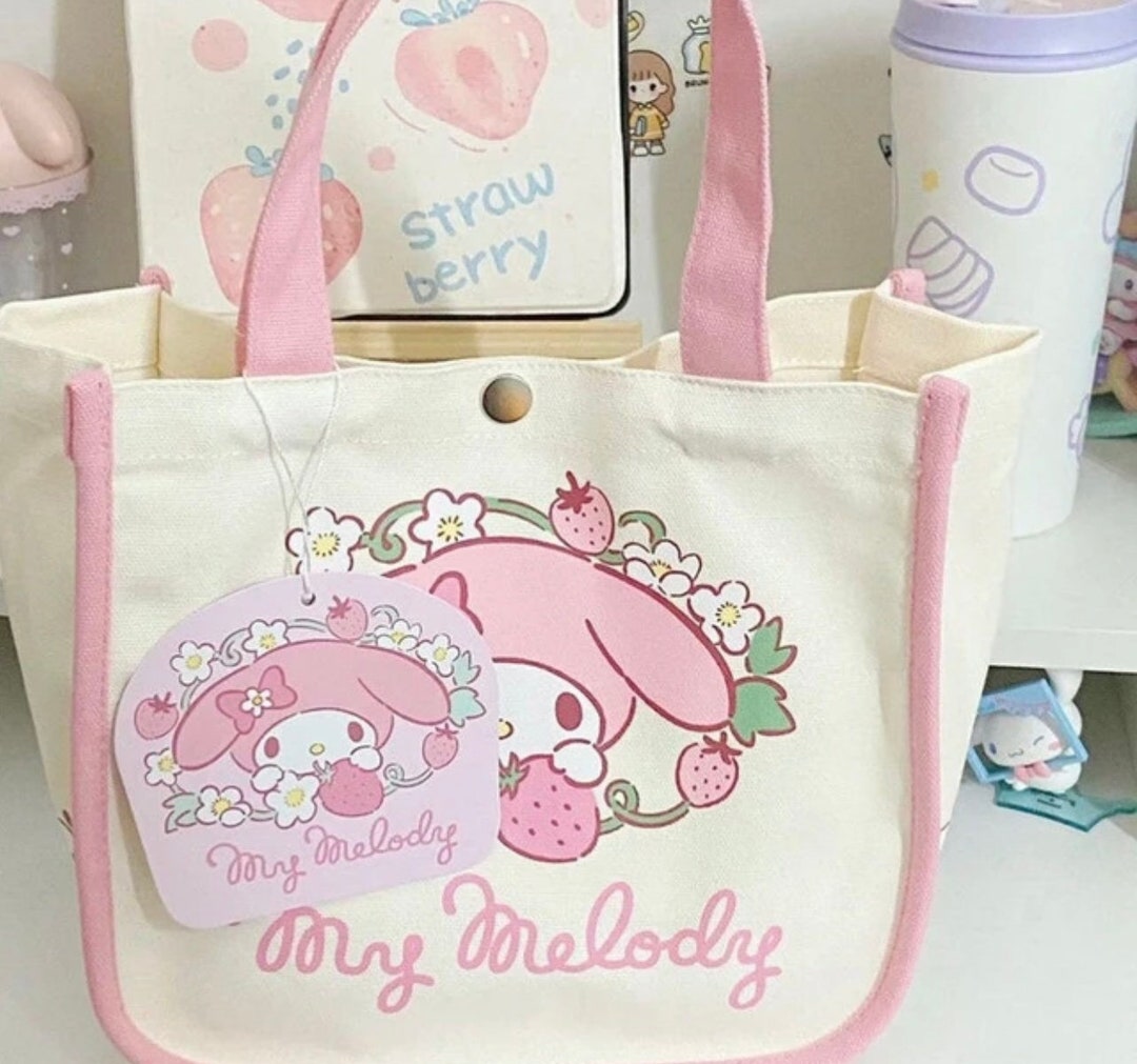 My Melody Pink Bag Sanrio Purse My Melody Purse Cute Bags Kawaii Bag ...