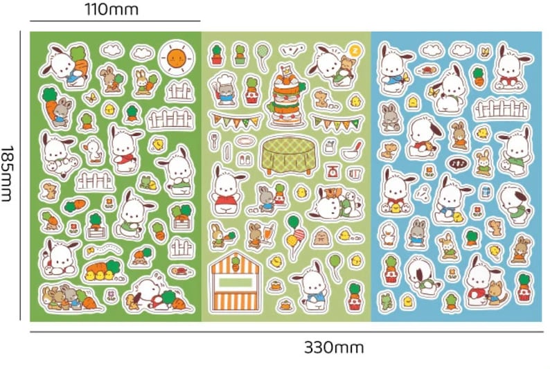 Sanrio Sticker Pack Sanrio Sticker Folder Cute Sanrio Stickers My ...