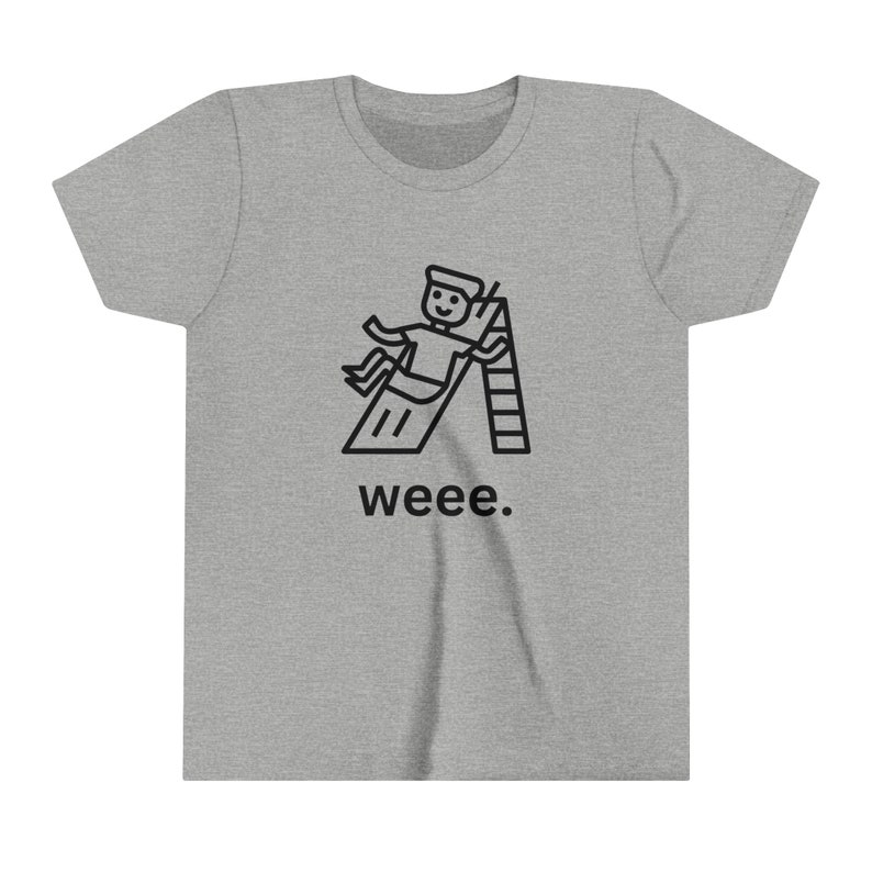 Weee Slide Playground T-shirt, Kids Play Shirt, Fun Tee, Outdoor ...