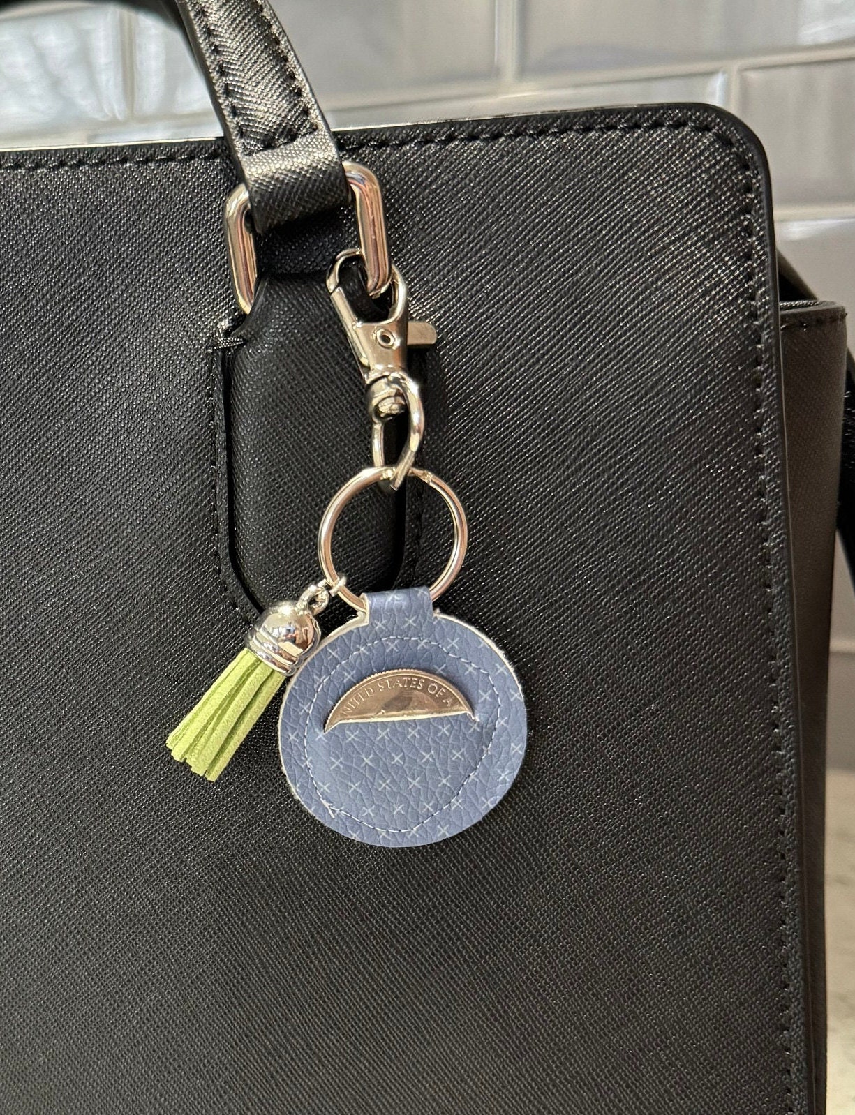 Quarter Keeper Keychain, Quarter Holder Keychain, Gifts Under 5, Aldi ...