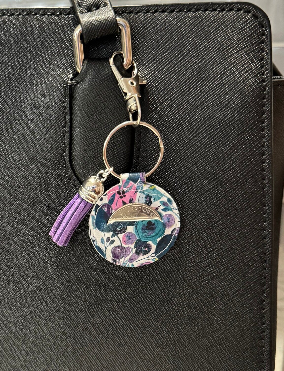 Quarter Keeper Keychain, Quarter Holder Keychain, Gifts Under 5, Aldi ...