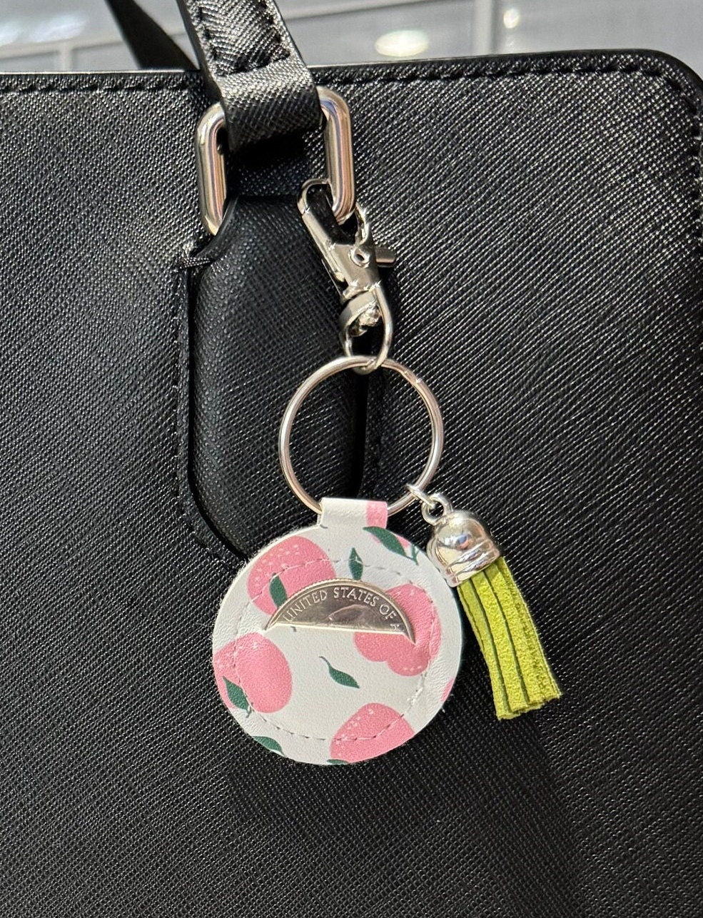 Quarter Keeper Keychain, Quarter Holder Keychain, Gifts Under 5, Aldi ...
