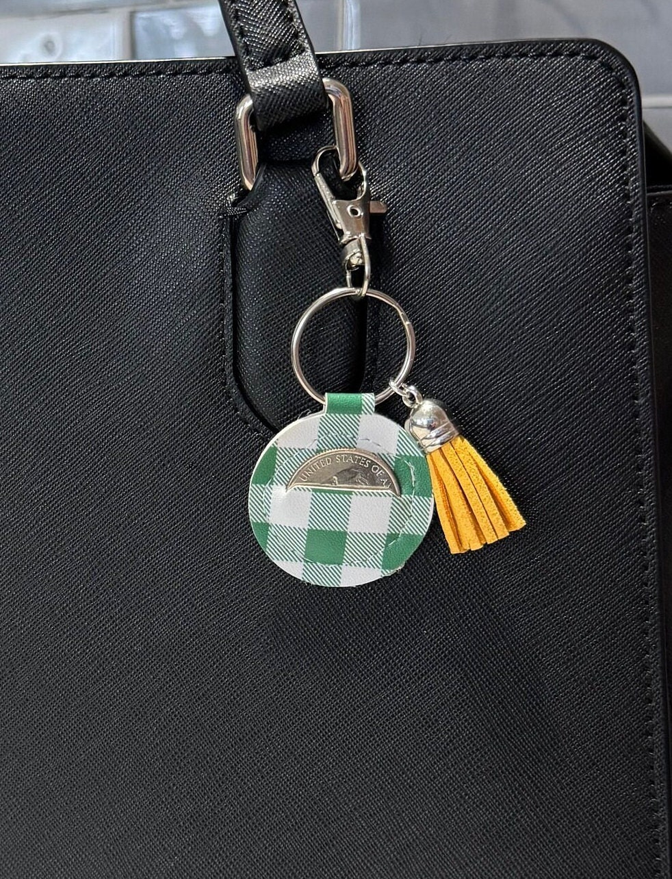 Quarter Keeper Keychain, Quarter Holder Keychain, Gifts Under 5, Aldi ...