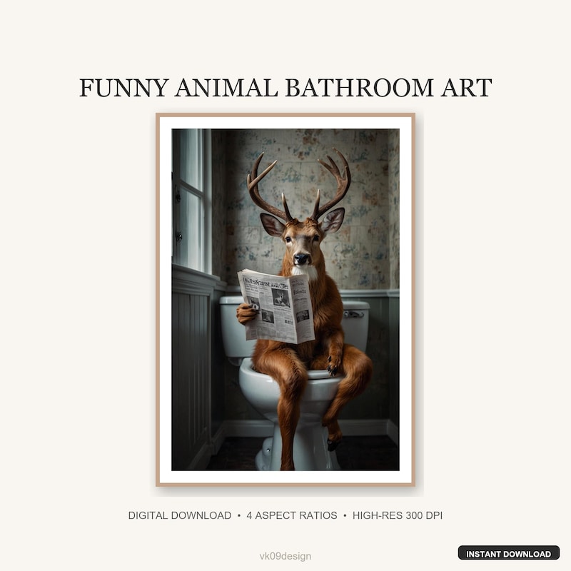 Funny Toilet Wallpaper - Etsy