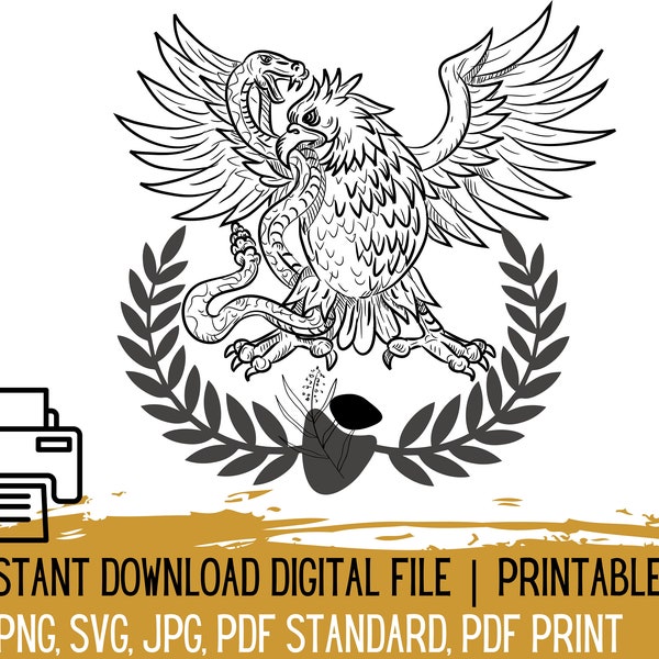 Aguila Mexicana - Etsy