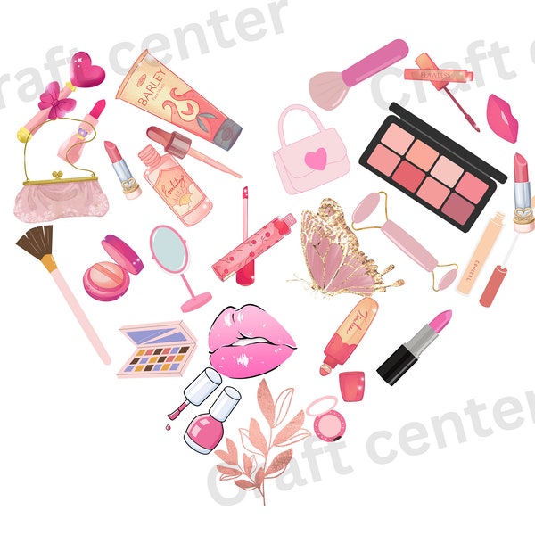 Makeup Clip Art - Etsy