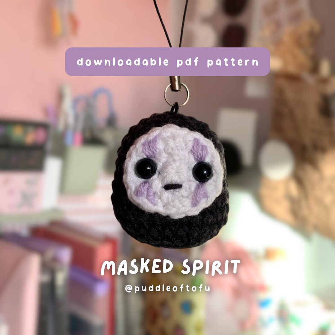 Patrón de crochet en PDF de Masked Spirit ~ patrón de crochet ...