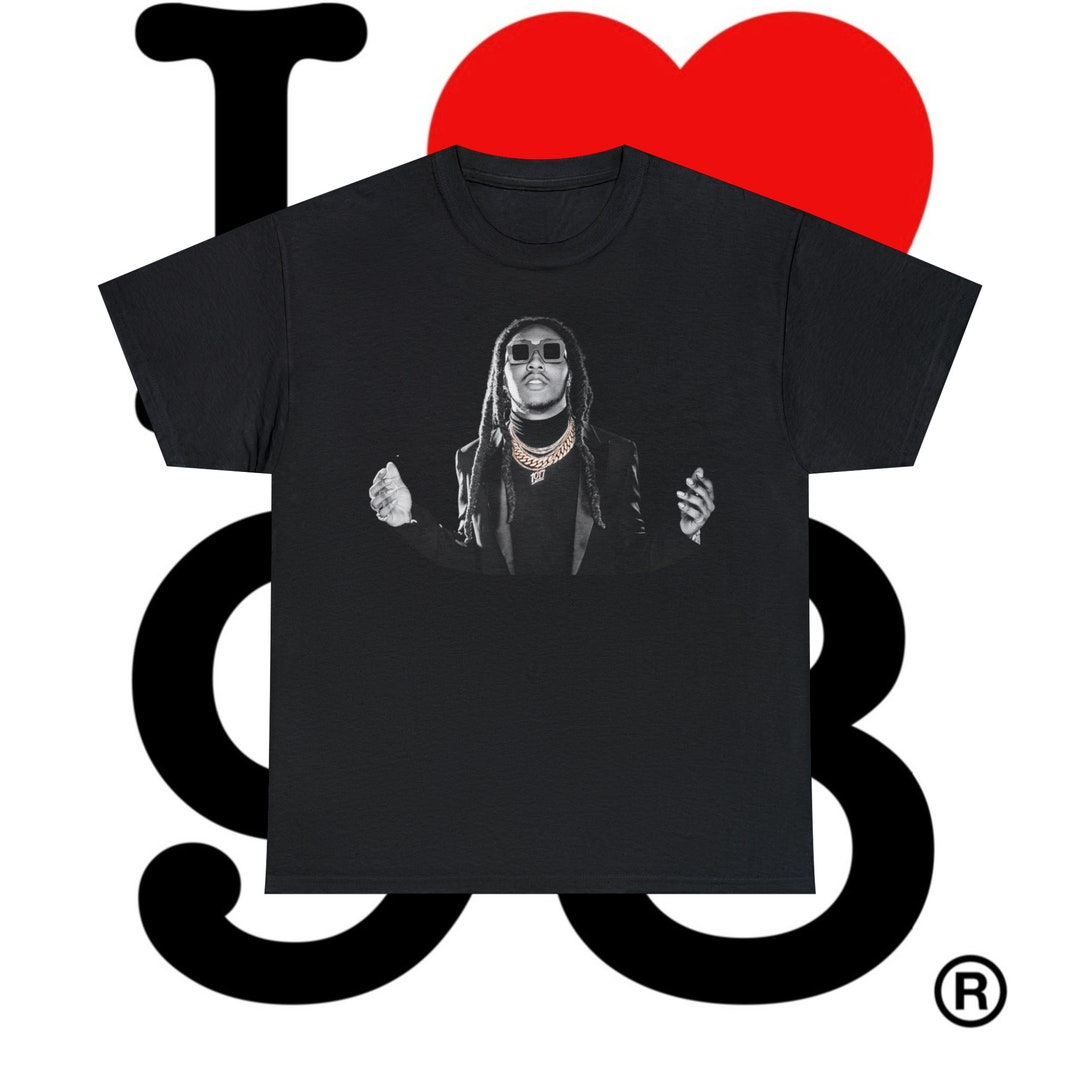 Takeoff GOLD CHAINS R.I.P Legend Migos Merch Vintage 90's Style Graphic ...