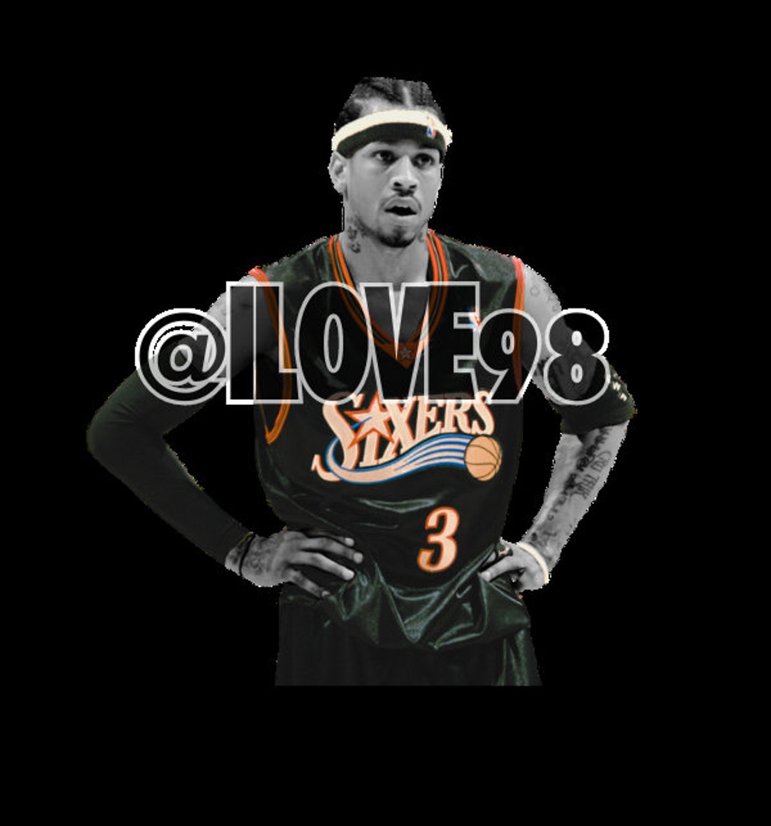 The Answer Digital Art AI Allen Iverson the Question Legend - Etsy