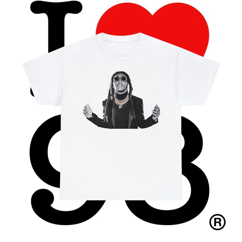 Takeoff GOLD CHAINS R.I.P Legend Migos Merch Vintage 90's Style Graphic ...