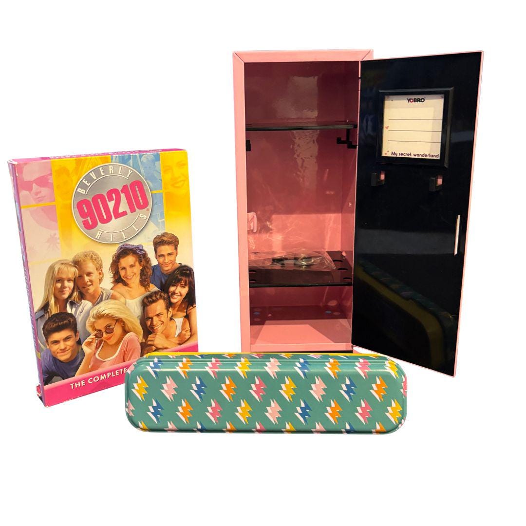 90s Teen Nostalgia Box * Locker INCLUDED * Memorabilia Gift Box - Etsy