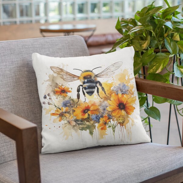 Bee Pillow - Etsy