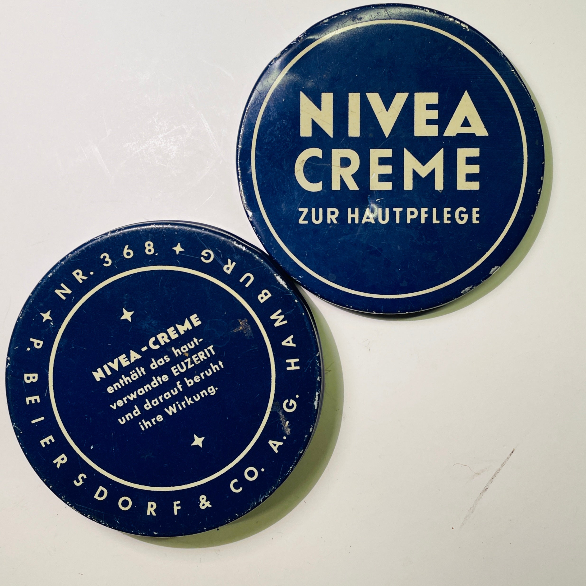 1930s Old NIVEA CREME TIN Storage Container No368 Nivea Creme - Etsy