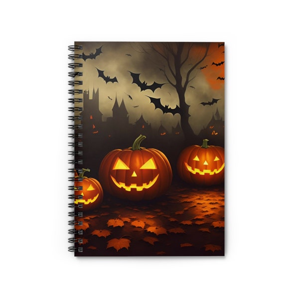 Halloween Notebook - Etsy