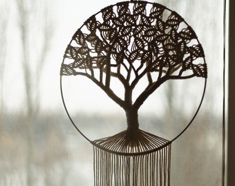 Macramé Tree of Life - Etsy